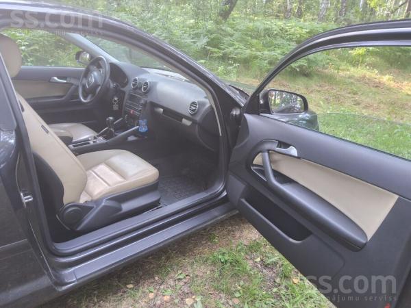 Черный Ауди А3 2007 в Рига, объемом двигателя 1.90 л и пробегом 353 тыс. км за 2000 €, фото 5 на AUTOMOTO.COM.LV