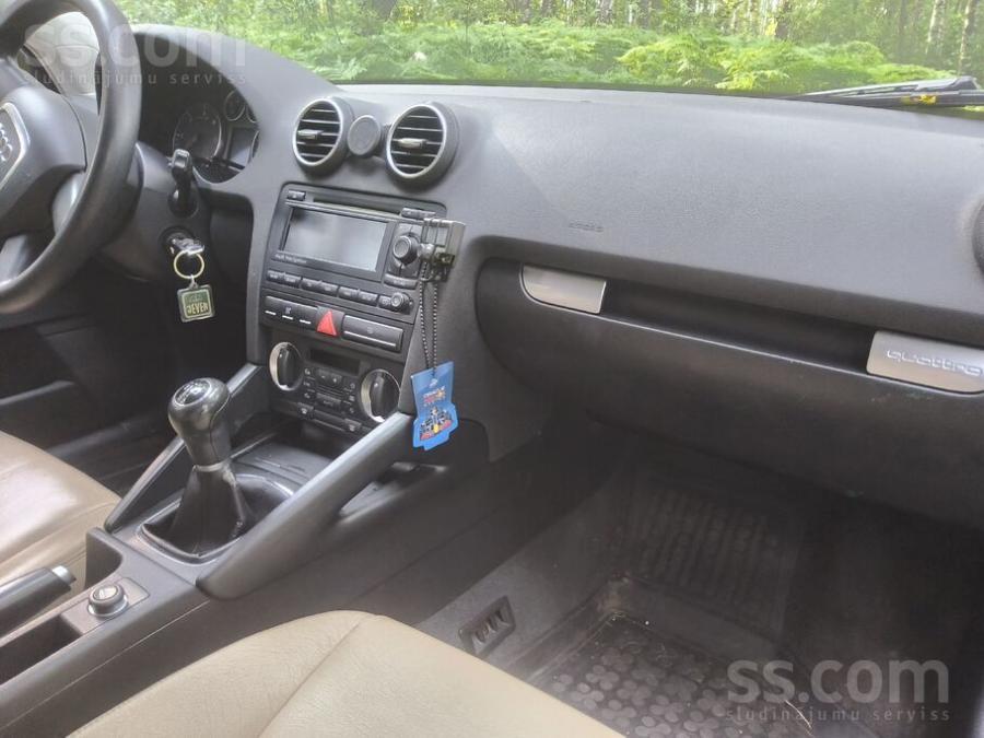 Melns Audi A3 2007 Rīga, ar dzinēja tilpumu 1.90 L un nobraukumu 353 tūkst. km par 2000 €, foto 7 vietnē AUTOMOTO.COM.LV