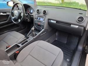 Melns Audi A3 2007 Ariogala, ar dzinēja tilpumu 2.00 L un nobraukumu 270 tūkst. km par 1750 €, foto 8 vietnē AUTOMOTO.COM.LV
