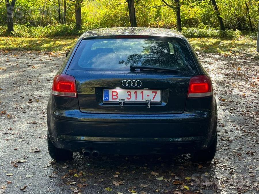 Melns Audi A3 2007 Rīga, ar dzinēja tilpumu 1.80 L un nobraukumu 0 tūkst. km par 2599 €, foto 5 vietnē AUTOMOTO.COM.LV
