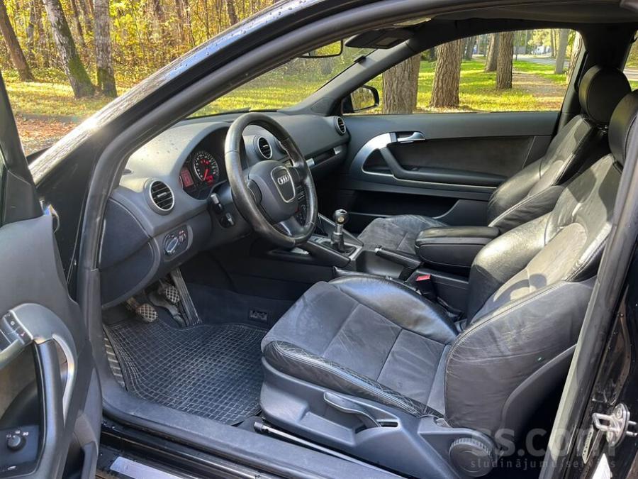 Melns Audi A3 2007 Rīga, ar dzinēja tilpumu 1.80 L un nobraukumu 0 tūkst. km par 2599 €, foto 10 vietnē AUTOMOTO.COM.LV