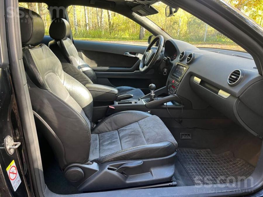 Melns Audi A3 2007 Rīga, ar dzinēja tilpumu 1.80 L un nobraukumu 0 tūkst. km par 2599 €, foto 18 vietnē AUTOMOTO.COM.LV