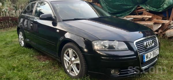 Ауди А3 2008 в Даугавпилс на AUTOMOTO.COM.LV Черный Ауди А3 2008 в Даугавпилс, объемом двигателя 2.00 л и пробегом 250 тыс. км за 3100 €, фото 3 на AUTOMOTO.COM.LV