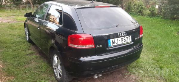 Ауди А3 2008 в Даугавпилс на AUTOMOTO.COM.LV Черный Ауди А3 2008 в Даугавпилс, объемом двигателя 2.00 л и пробегом 250 тыс. км за 3100 €, фото 4 на AUTOMOTO.COM.LV