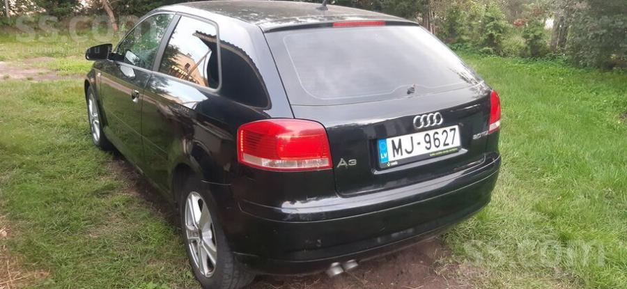 Melns Audi A3 2008 Daugavpils, ar dzinēja tilpumu 2.00 L un nobraukumu 250 tūkst. km par 3100 €, foto 4 vietnē AUTOMOTO.COM.LV
