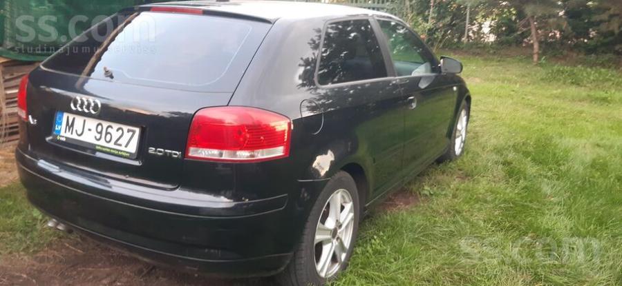Melns Audi A3 2008 Daugavpils, ar dzinēja tilpumu 2.00 L un nobraukumu 250 tūkst. km par 3100 €, foto 5 vietnē AUTOMOTO.COM.LV
