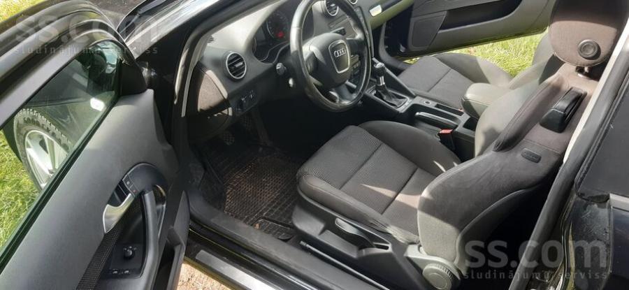 Melns Audi A3 2008 Daugavpils, ar dzinēja tilpumu 2.00 L un nobraukumu 250 tūkst. km par 3100 €, foto 13 vietnē AUTOMOTO.COM.LV