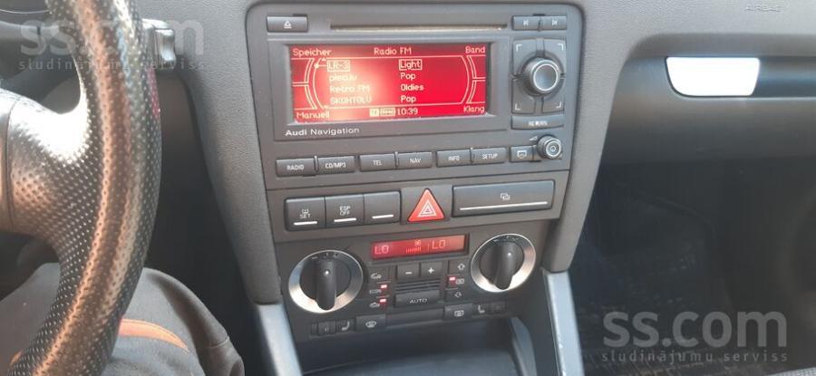Melns Audi A3 2008 Daugavpils, ar dzinēja tilpumu 2.00 L un nobraukumu 250 tūkst. km par 3100 €, foto 18 vietnē AUTOMOTO.COM.LV