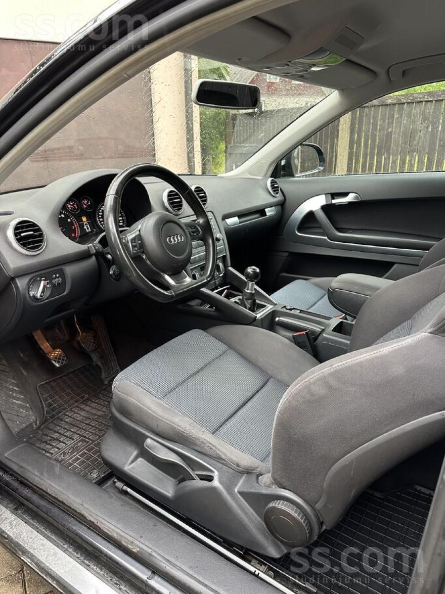 Melns Audi A3 2009 Rīga, ar dzinēja tilpumu 1.80 L un nobraukumu 186 tūkst. km par 3750 €, foto 8 vietnē AUTOMOTO.COM.LV