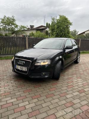 Черный Ауди А3 2009 в Рига, объемом двигателя 1.80 л и пробегом 187 тыс. км за 2995 €, фото  на AUTOMOTO.COM.LV