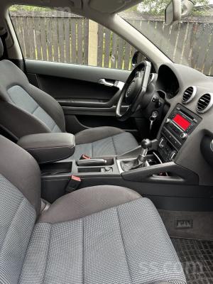 Black Audi A3 2009 in Riga, with an engine capacity of 1.80 L and mileage of 187 thousand km for 2995 €, photo 8 on AUTOMOTO.COM.LV