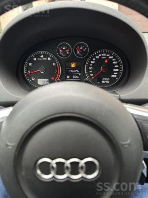 Black Audi A3 2009 in Riga, with an engine capacity of 1.80 L and mileage of 187 thousand km for 2995 €, photo 10 on AUTOMOTO.COM.LV