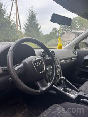 Black Audi A3 2009 in Limbazi, with an engine capacity of 2.00 L and mileage of 372 thousand km for 2800 €, photo  on AUTOMOTO.COM.LV