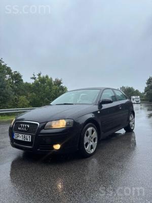 Black Audi A3 2009 in Limbazi, with an engine capacity of 2.00 L and mileage of 372 thousand km for 2600 €, photo 4 on AUTOMOTO.COM.LV