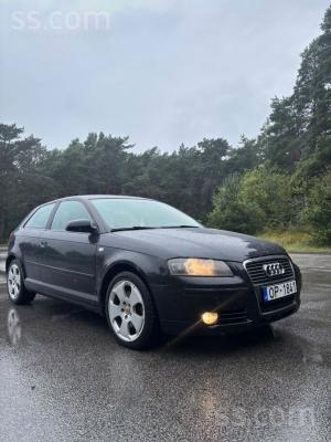 Black Audi A3 2009 in Limbazi, with an engine capacity of 2.00 L and mileage of 372 thousand km for 2600 €, photo 5 on AUTOMOTO.COM.LV