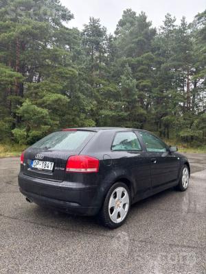 Black Audi A3 2009 in Limbazi, with an engine capacity of 2.00 L and mileage of 372 thousand km for 2600 €, photo 6 on AUTOMOTO.COM.LV