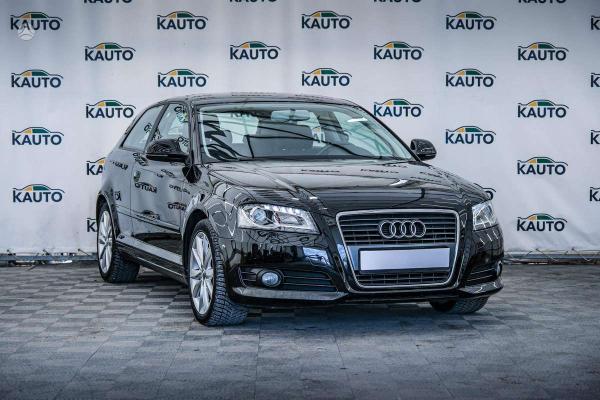 Black Audi A3 2010 in Kaunas, with an engine capacity of 1.40 L and mileage of 213 thousand km for 5890 €, photo 2 on AUTOMOTO.COM.LV