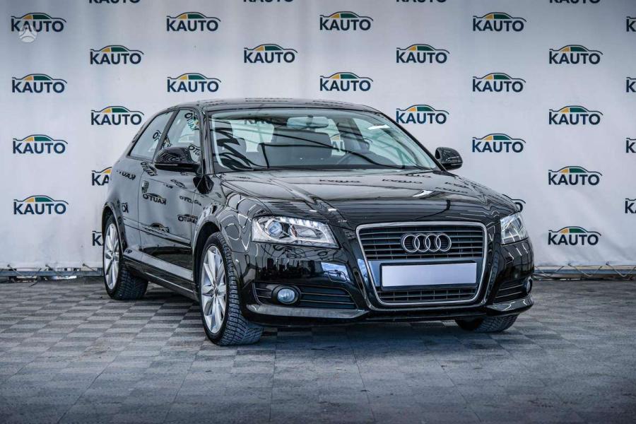 Black Audi A3 2010 in Kaunas, with an engine capacity of 1.40 L and mileage of 213 thousand km for 5890 €, photo 3 on AUTOMOTO.COM.LV