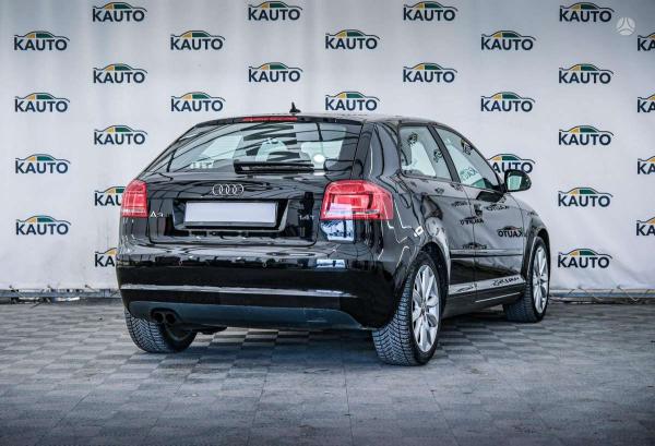 Black Audi A3 2010 in Kaunas, with an engine capacity of 1.40 L and mileage of 213 thousand km for 5890 €, photo 3 on AUTOMOTO.COM.LV
