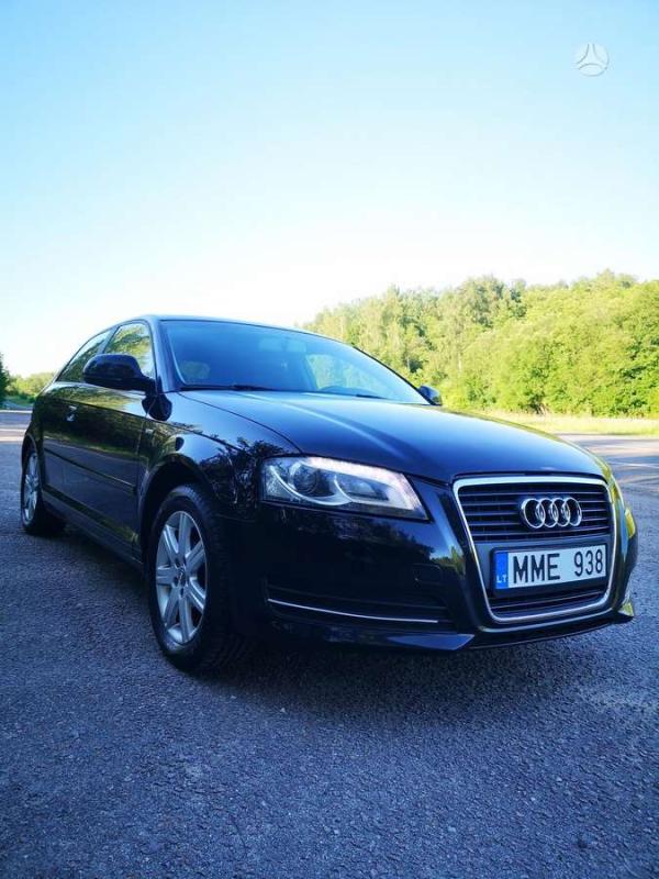 Melns Audi A3 2010 Visaginas, ar dzinēja tilpumu 1.60 L un nobraukumu 184 tūkst. km par 3600 €, foto 2 vietnē AUTOMOTO.COM.LV