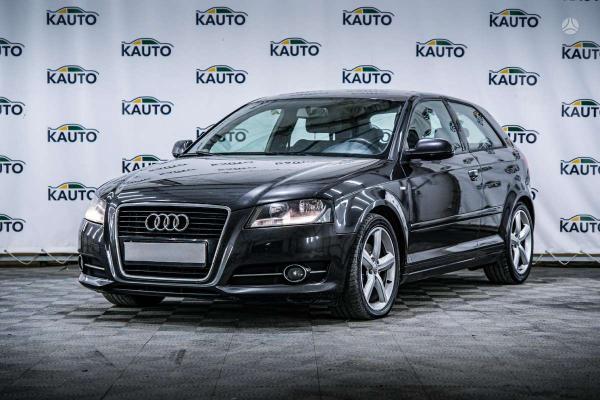 Black Audi A3 2011 in Kaunas, with an engine capacity of 1.60 L and mileage of 0 thousand km for 5490 €, photo 1 on AUTOMOTO.COM.LV