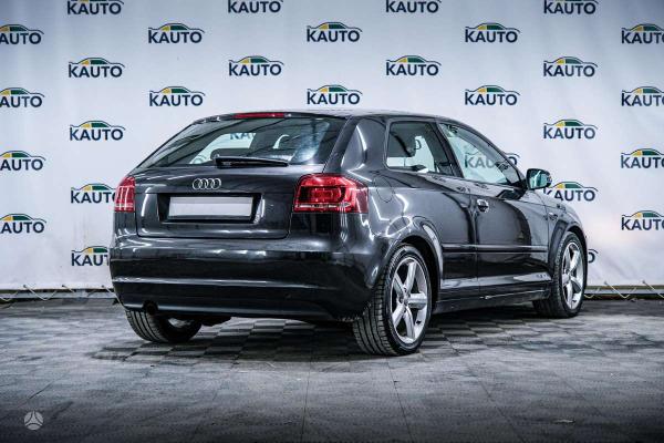 Black Audi A3 2011 in Kaunas, with an engine capacity of 1.60 L and mileage of 0 thousand km for 5490 €, photo 3 on AUTOMOTO.COM.LV