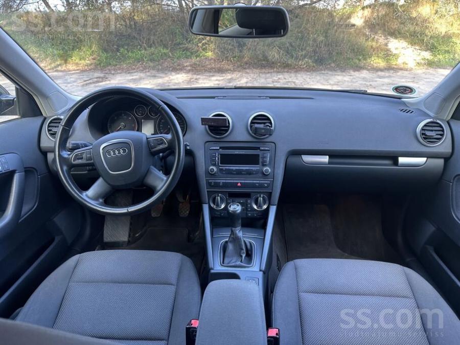 Melns Audi A3 2011 Jūrmala, ar dzinēja tilpumu 1.60 L un nobraukumu 271 tūkst. km par 4900 €, foto 11 vietnē AUTOMOTO.COM.LV