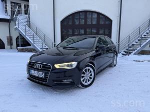 Melns Audi A3 2014 Gulbene, ar dzinēja tilpumu 1.60 L un nobraukumu 307 tūkst. km par 8500 €, foto  vietnē AUTOMOTO.COM.LV