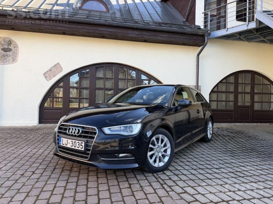 Melns Audi A3 2014 Gulbene, ar dzinēja tilpumu 1.60 L un nobraukumu 307 tūkst. km par 8100 €, foto 1 vietnē AUTOMOTO.COM.LV