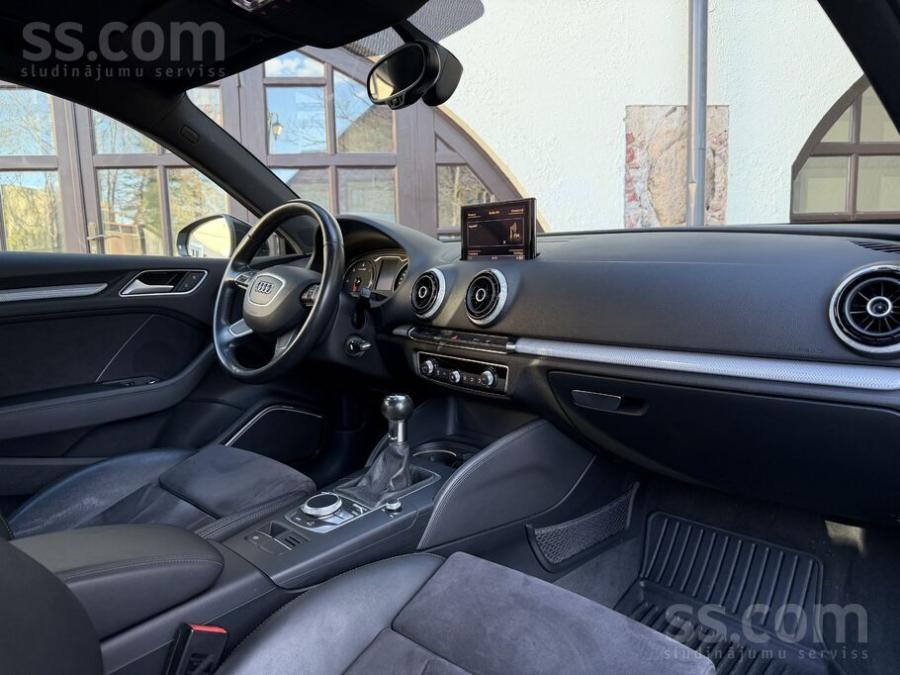 Melns Audi A3 2014 Gulbene, ar dzinēja tilpumu 1.60 L un nobraukumu 307 tūkst. km par 8100 €, foto 14 vietnē AUTOMOTO.COM.LV