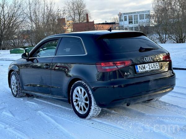 Melns Audi A3 2015 Rīga, ar dzinēja tilpumu 1.60 L un nobraukumu 229 tūkst. km par 5990 €, foto 6 vietnē AUTOMOTO.COM.LV
