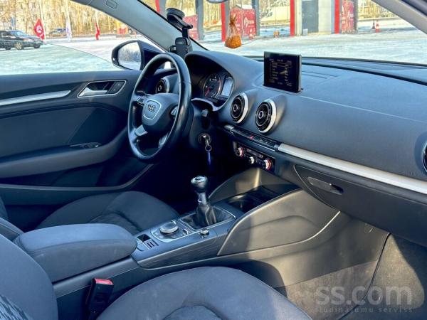 Melns Audi A3 2015 Rīga, ar dzinēja tilpumu 1.60 L un nobraukumu 229 tūkst. km par 5990 €, foto 10 vietnē AUTOMOTO.COM.LV