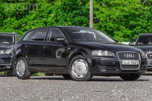 Black Audi A3 2004 in Riga, with an engine capacity of 2.00 L and mileage of 374 thousand km for 2790 €, photo 2 on AUTOMOTO.COM.LV