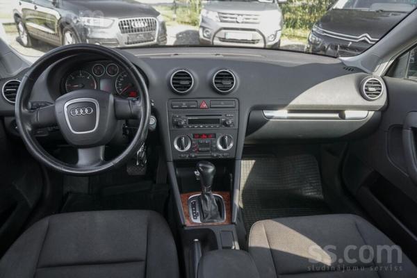 Melns Audi A3 2004 Rīga, ar dzinēja tilpumu 2.00 L un nobraukumu 374 tūkst. km par 2790 €, foto 6 vietnē AUTOMOTO.COM.LV