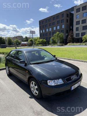 Melns Audi A3 1997 Rīga, ar dzinēja tilpumu 1.80 L un nobraukumu 330 tūkst. km par 1000 €, foto 2 vietnē AUTOMOTO.COM.LV