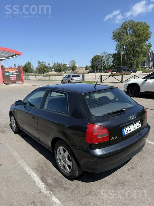 Melns Audi A3 1997 Rīga, ar dzinēja tilpumu 1.80 L un nobraukumu 330 tūkst. km par 1000 €, foto 3 vietnē AUTOMOTO.COM.LV
