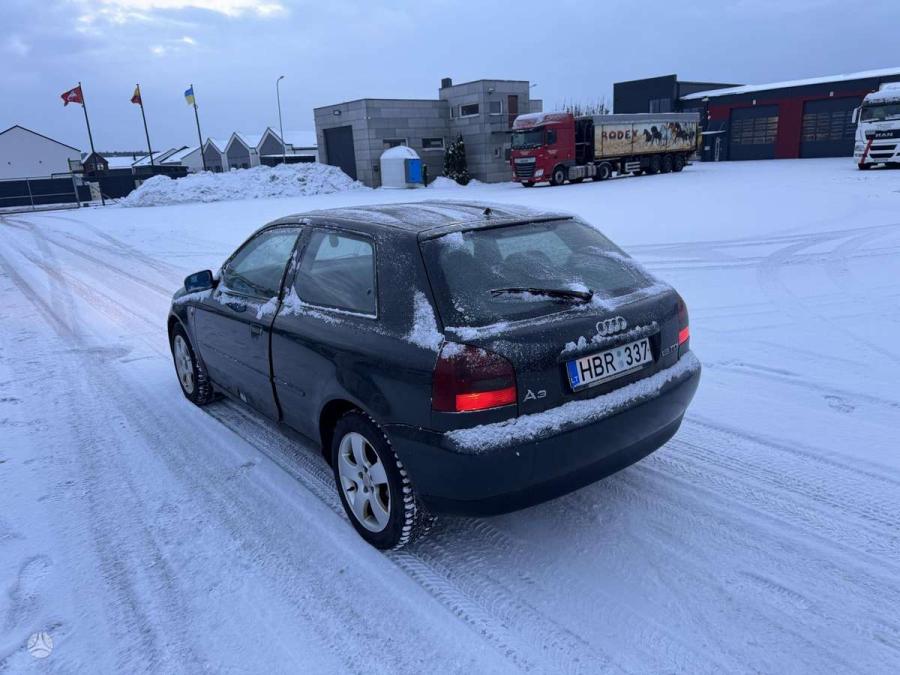Melns Audi A3 1997 Kauņa, ar dzinēja tilpumu 1.90 L un nobraukumu 350 tūkst. km par 550 €, foto 3 vietnē AUTOMOTO.COM.LV