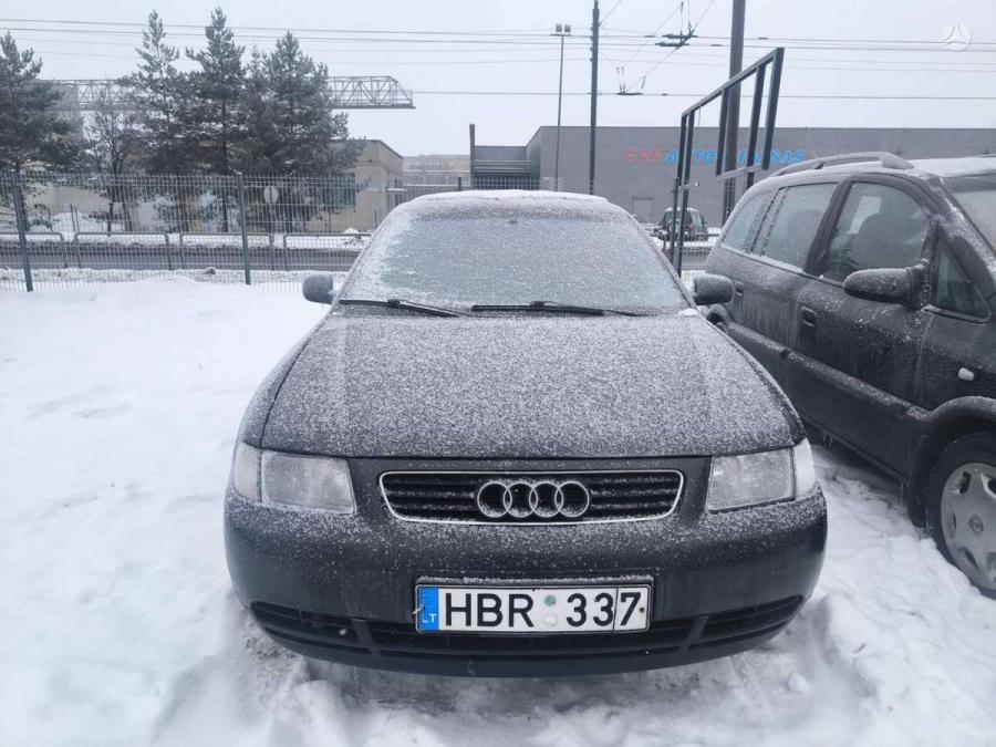 Melns Audi A3 1997 Kauņa, ar dzinēja tilpumu 1.90 L un nobraukumu 350 tūkst. km par 450 €, foto 2 vietnē AUTOMOTO.COM.LV