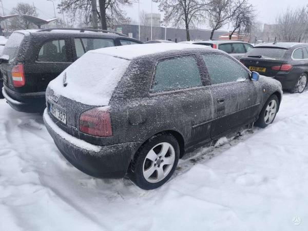 Melns Audi A3 1997 Kauņa, ar dzinēja tilpumu 1.90 L un nobraukumu 350 tūkst. km par 450 €, foto 4 vietnē AUTOMOTO.COM.LV