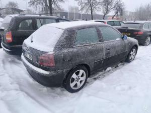 Melns Audi A3 1997 Kauņa, ar dzinēja tilpumu 1.90 L un nobraukumu 350 tūkst. km par 450 €, foto 4 vietnē AUTOMOTO.COM.LV
