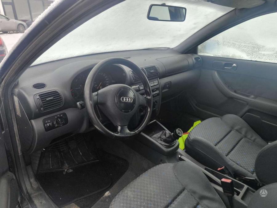 Melns Audi A3 1997 Kauņa, ar dzinēja tilpumu 1.90 L un nobraukumu 350 tūkst. km par 450 €, foto 6 vietnē AUTOMOTO.COM.LV