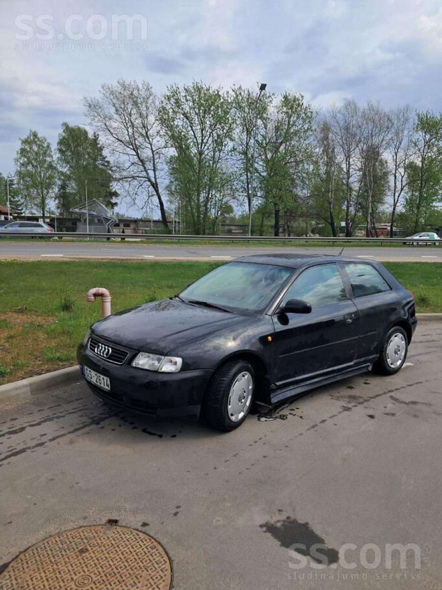 Черный Ауди А3 1997 в Рига, объемом двигателя 1.60 л и пробегом 290 тыс. км за 850 €, фото 6 на AUTOMOTO.COM.LV