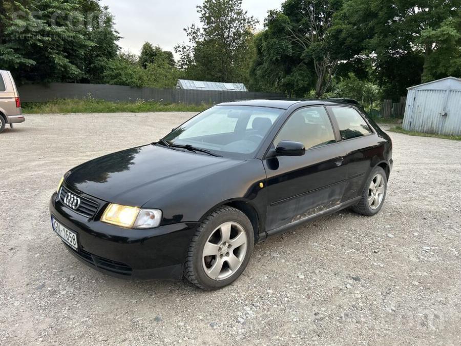 Melns Audi A3 1997 Liepāja, ar dzinēja tilpumu 1.80 L un nobraukumu 264 tūkst. km par 750 €, foto 3 vietnē AUTOMOTO.COM.LV