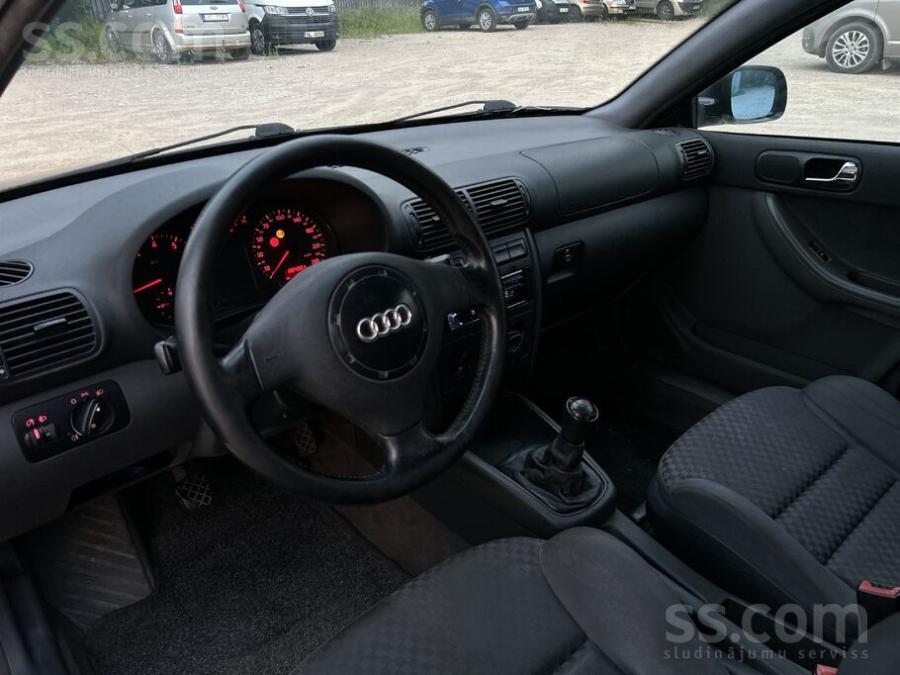 Melns Audi A3 1997 Liepāja, ar dzinēja tilpumu 1.80 L un nobraukumu 264 tūkst. km par 750 €, foto 7 vietnē AUTOMOTO.COM.LV