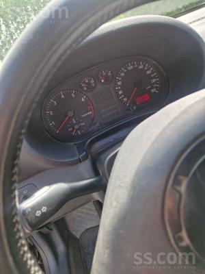 Black Audi A3 1997 in Riga, with an engine capacity of 1.80 L and mileage of 264 thousand km for 950 €, photo 6 on AUTOMOTO.COM.LV