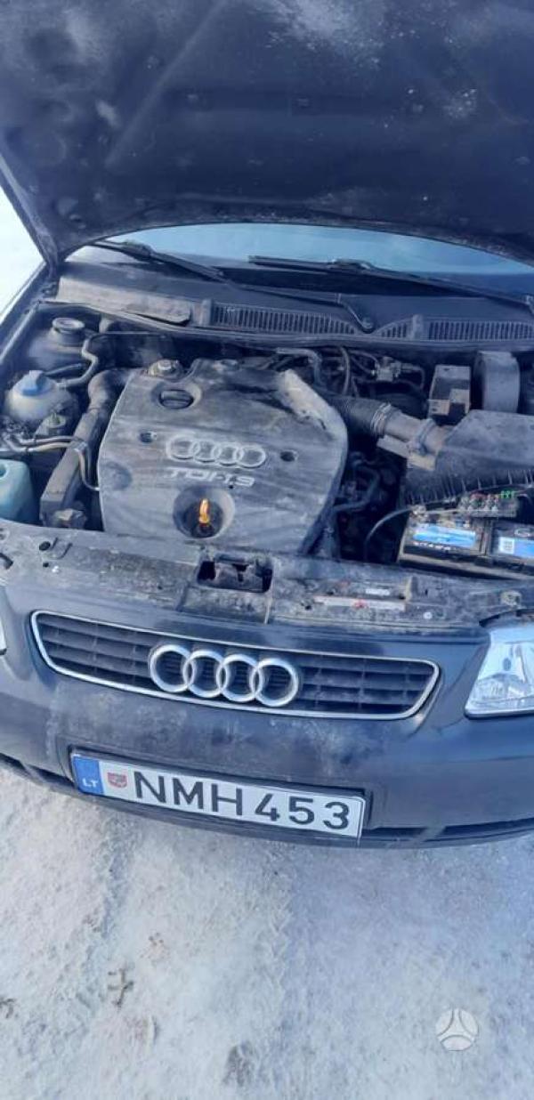 Melns Audi A3 1998 Vievis, ar dzinēja tilpumu 1.90 L un nobraukumu 300 tūkst. km par 600 €, foto 6 vietnē AUTOMOTO.COM.LV