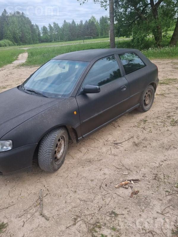 Black Audi A3 1998 in Aluksne, with an engine capacity of 1.90 L and mileage of 520 thousand km for 750 €, photo 3 on AUTOMOTO.COM.LV