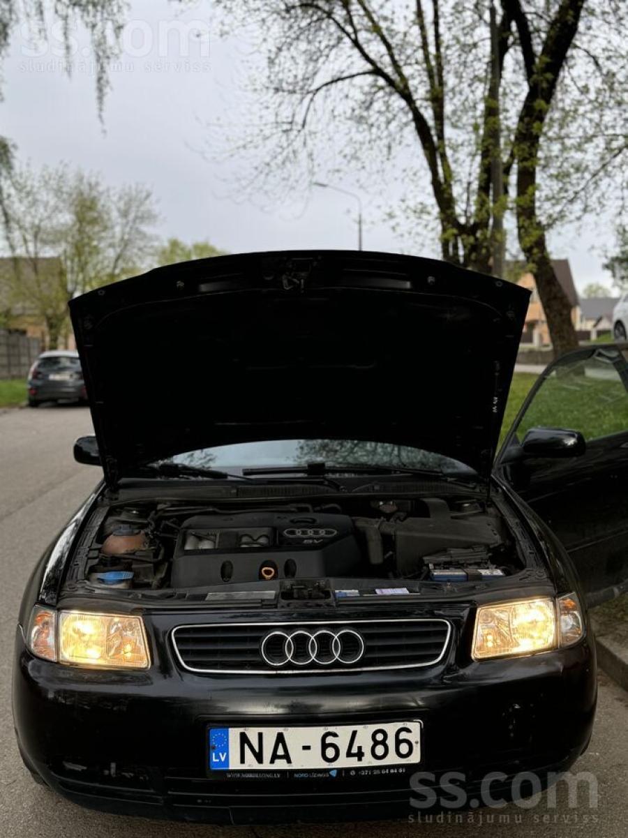 Melns Audi A3 1998 Daugavpils, ar dzinēja tilpumu 1.80 L un nobraukumu 250 tūkst. km par 1150 €, foto 5 vietnē AUTOMOTO.COM.LV