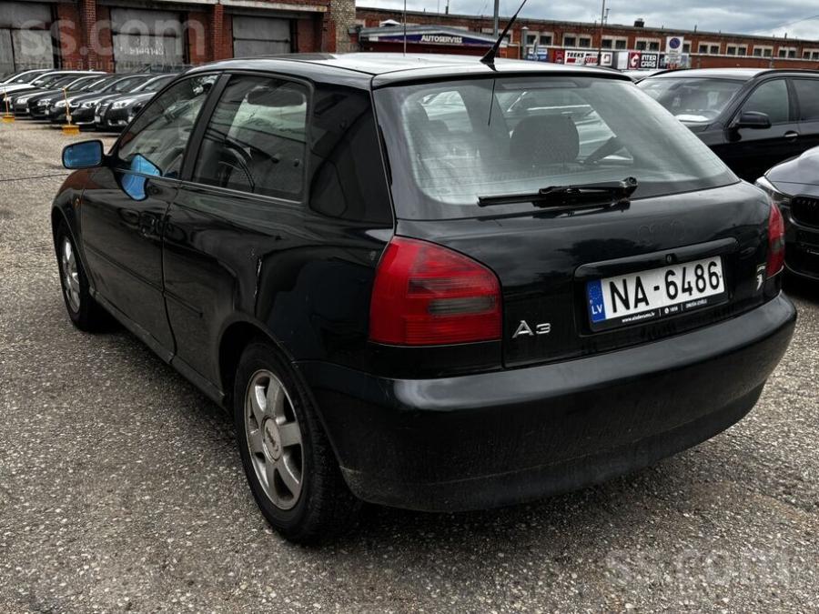 Melns Audi A3 1998 Daugavpils, ar dzinēja tilpumu 1.80 L un nobraukumu 0 tūkst. km par 890 €, foto 5 vietnē AUTOMOTO.COM.LV