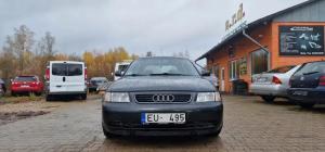 Melns Audi A3 1998 Valmiera, ar dzinēja tilpumu 1.60 L un nobraukumu 282 tūkst. km par 1100 €, foto  vietnē AUTOMOTO.COM.LV